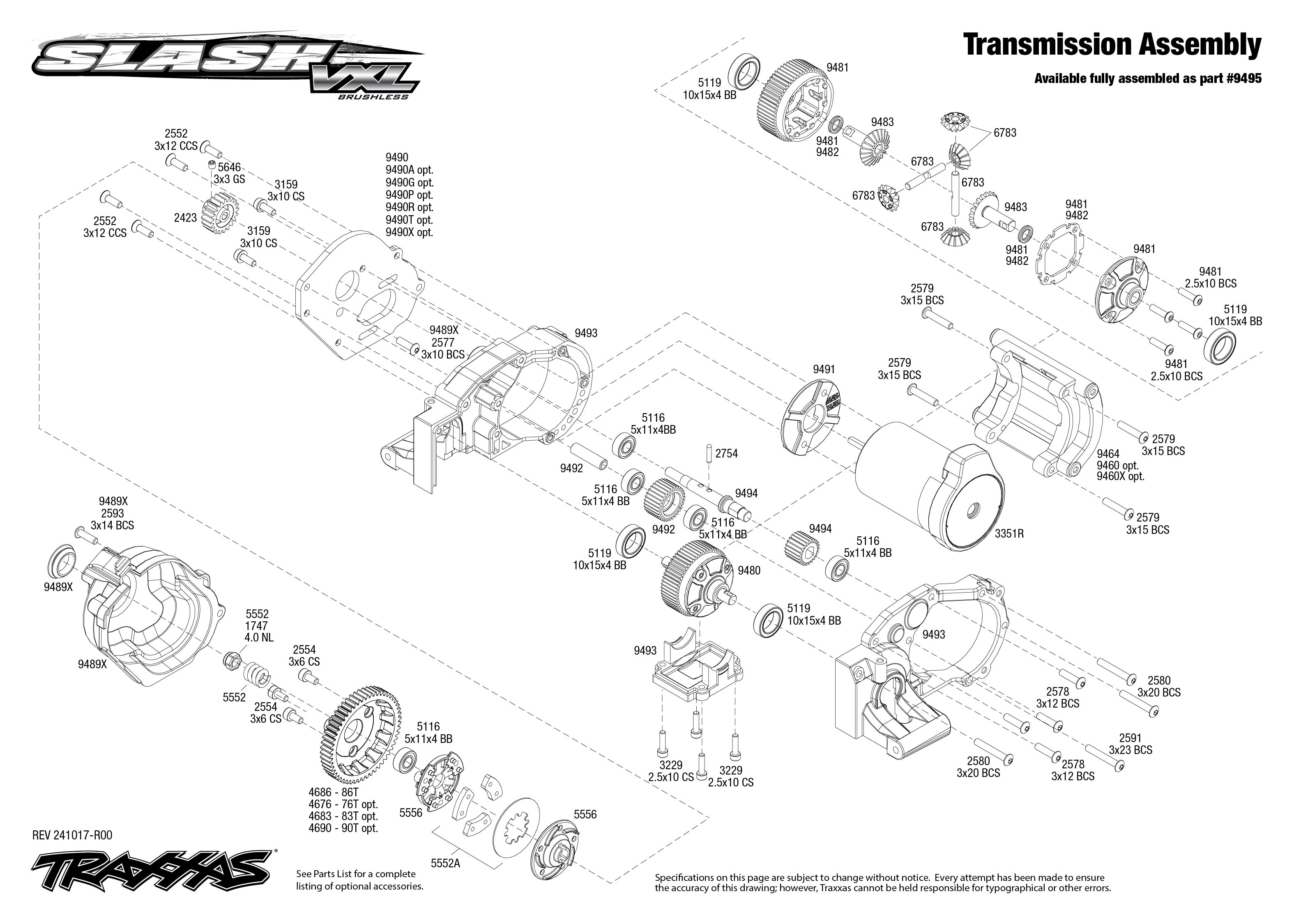 RC Sweden AB - Traxxas Slash VXL 2WD Clipless 1 /10 RTR TQi TSM EHD Fox