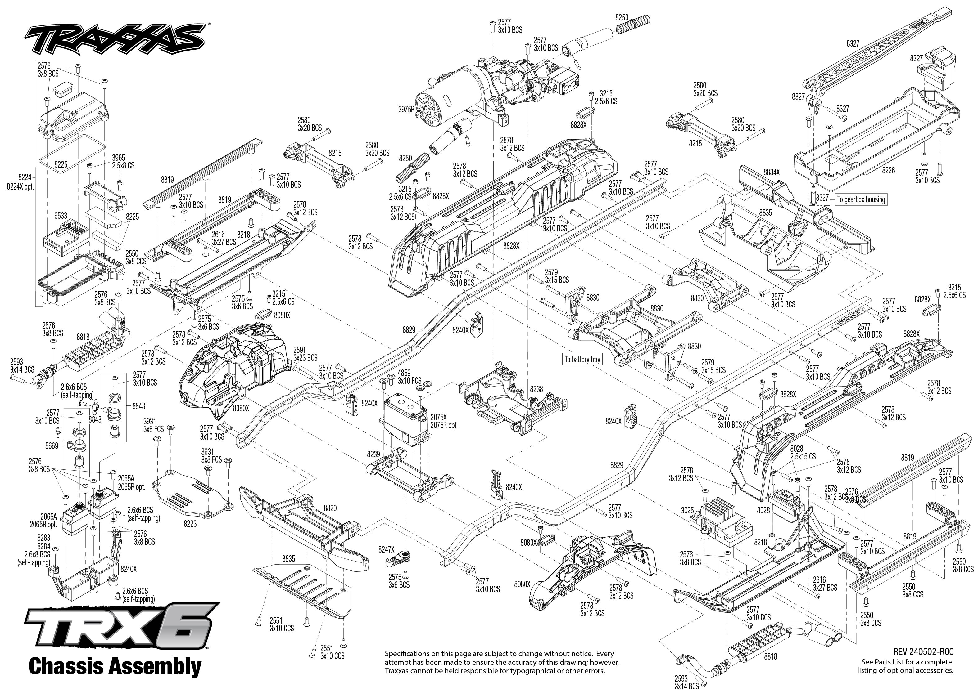 RC Sweden AB - Traxxas TRX-6 Mercedes-Benz G63 AMG 6X6 TQi RTR Clipless ...