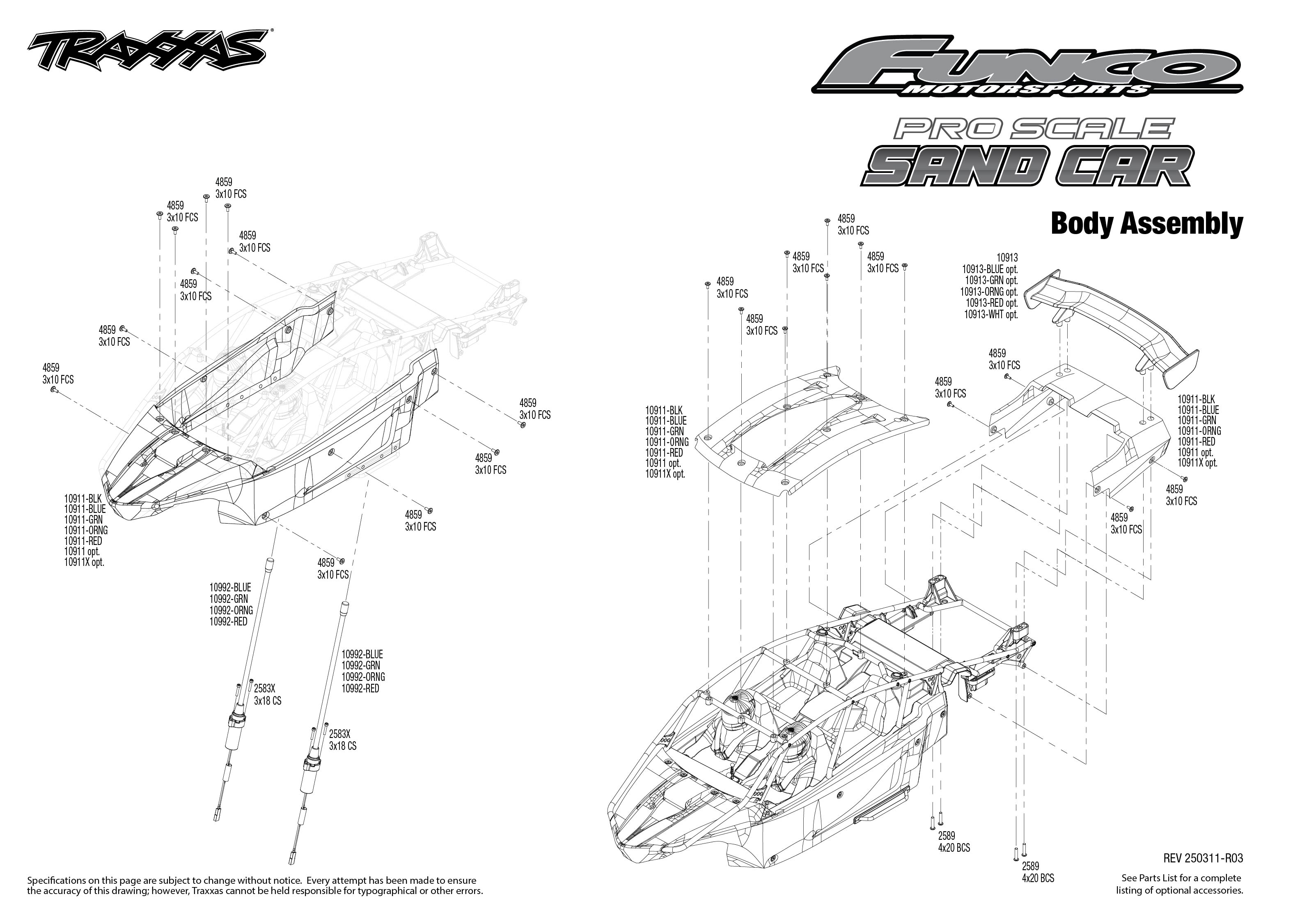 RC Sweden AB - Traxxas Funco Pro Scale Sand Car 8S 2WD Orange