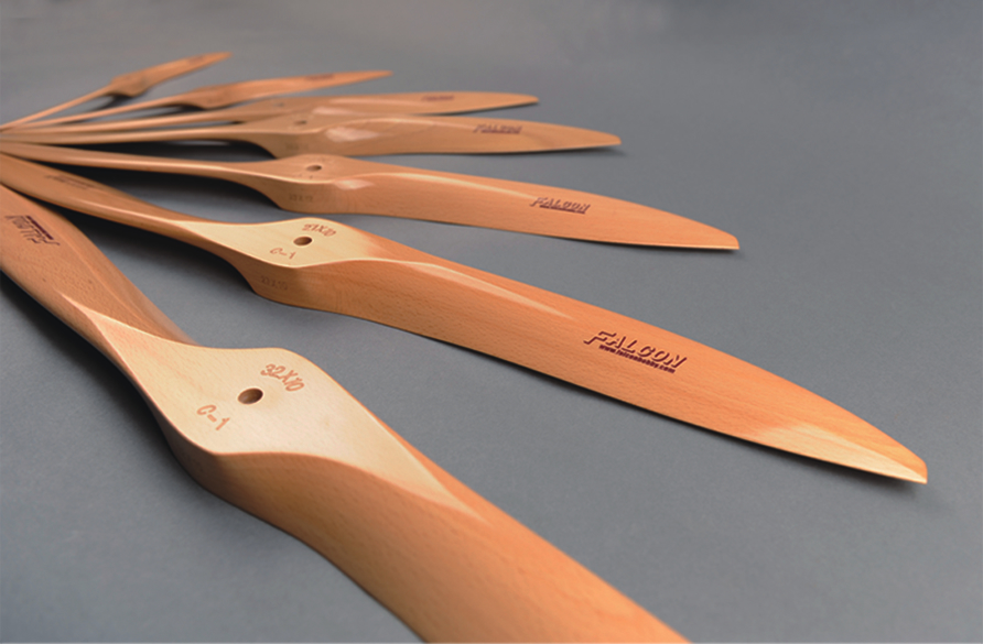 RC Sweden AB - Gas Wood Propeller - 32x12