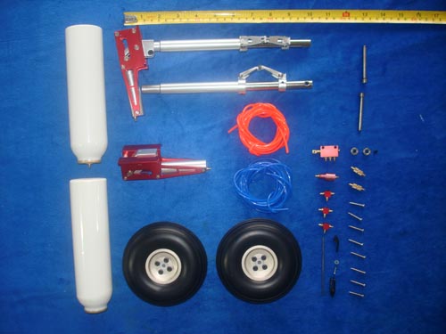 Autopartner RC - CY Model Mustang P51-D 86.5 Air Retract kit