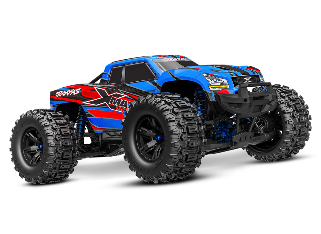 RC Sweden AB - Traxxas X-Maxx ULTIMATE 4WD Brushless TQi TSM Blue-X ...