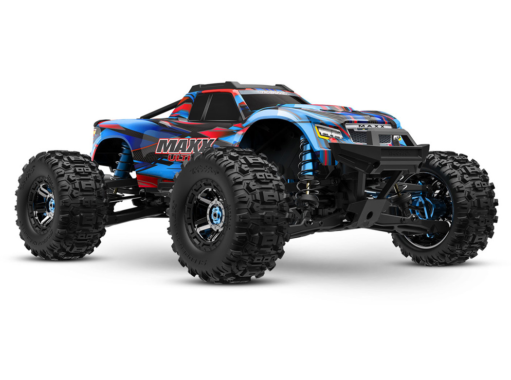 RC Sweden AB - Traxxas MAXX Ultimate VXL-4s 4WD 1/10 RTR TQi TSM Blue