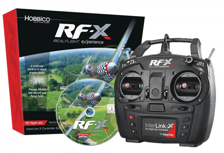 RC Sweden AB - RealFlight RF-X Mjukvara / InterLink-X Radio