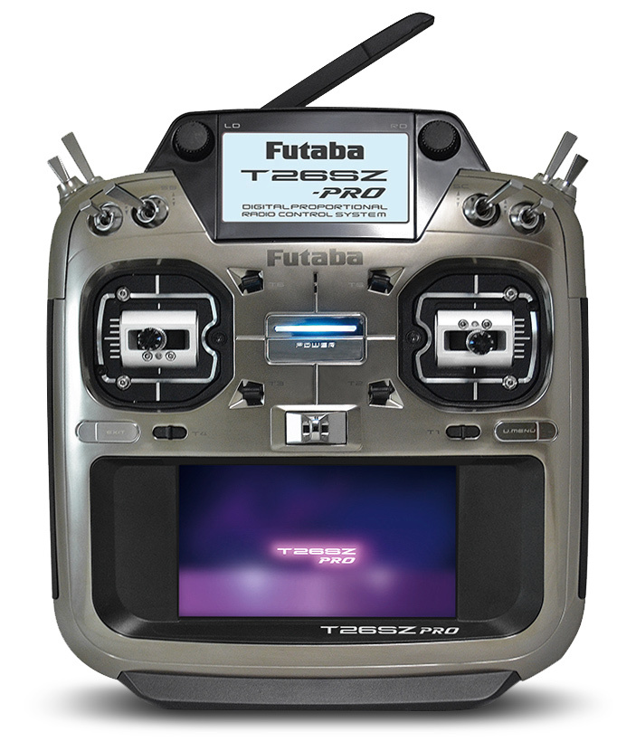 RC Sweden AB - Futaba T26SZ-PRO Radio FASSTest26, R7208SB, 2S LiPo