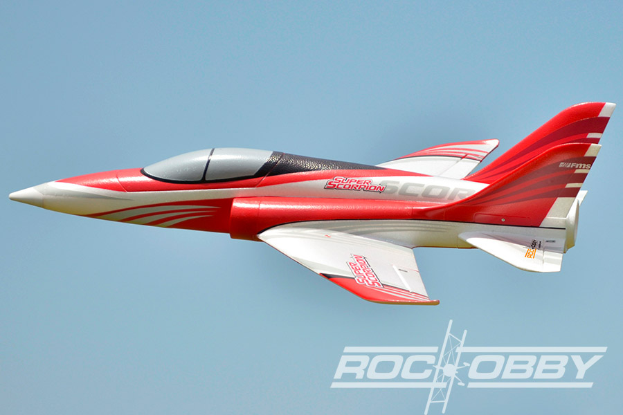 RC Sweden AB - RocHobby Super Scorpion (EPO)-Red PNP
