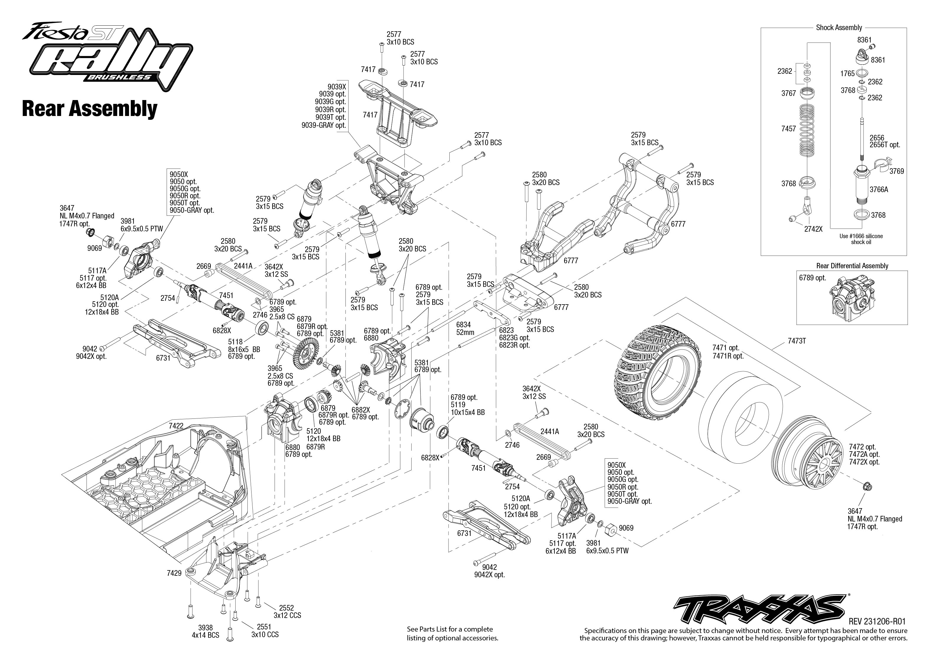 RC Sweden AB - Traxxas Ford Fiesta ST Rally 1/10 4WD RTR TQ Blå BL-2S