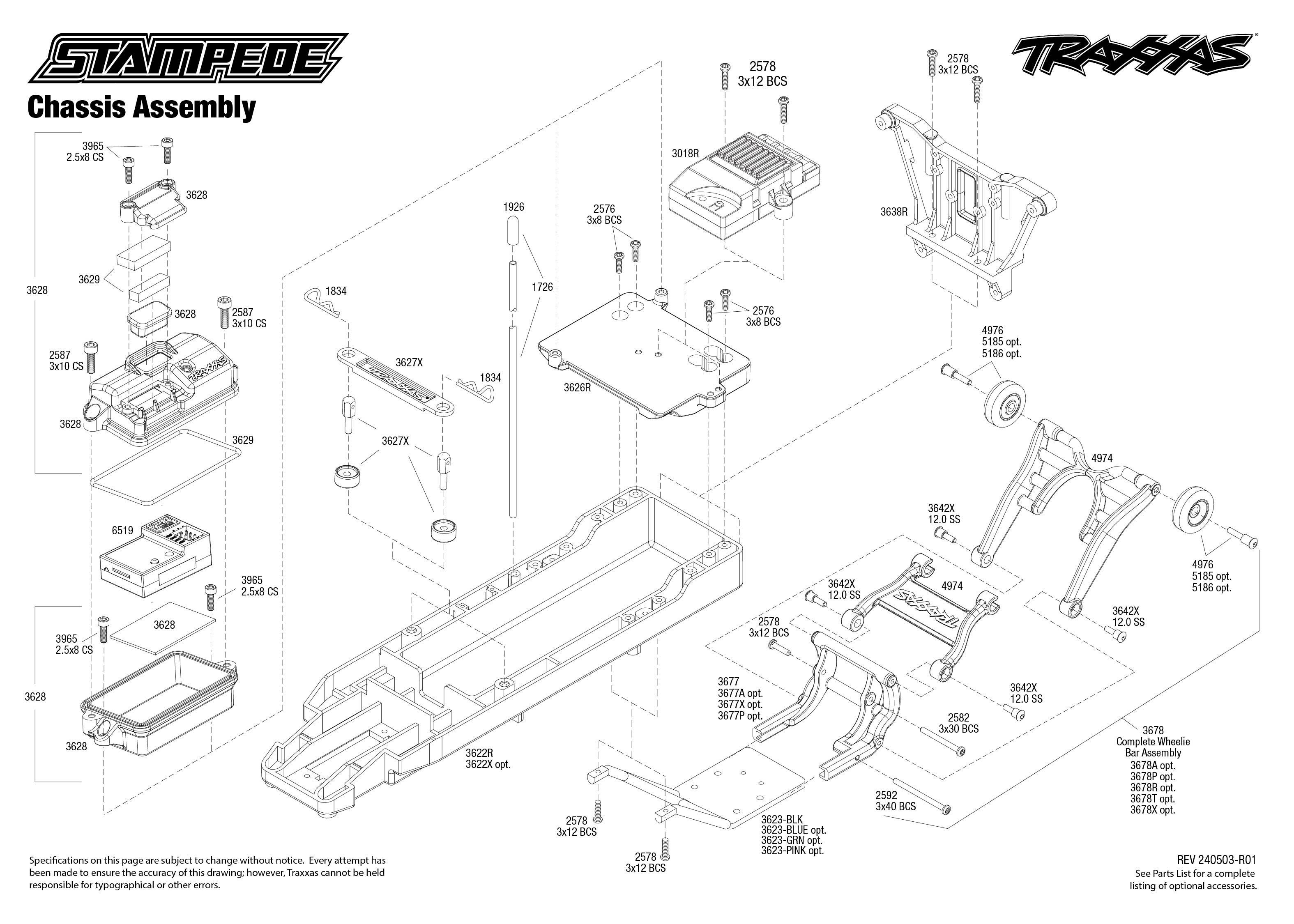 RC Sweden AB - Traxxas Stampede 2WD 1/10 RTR TQ EHD Blå USB-C - Med ...