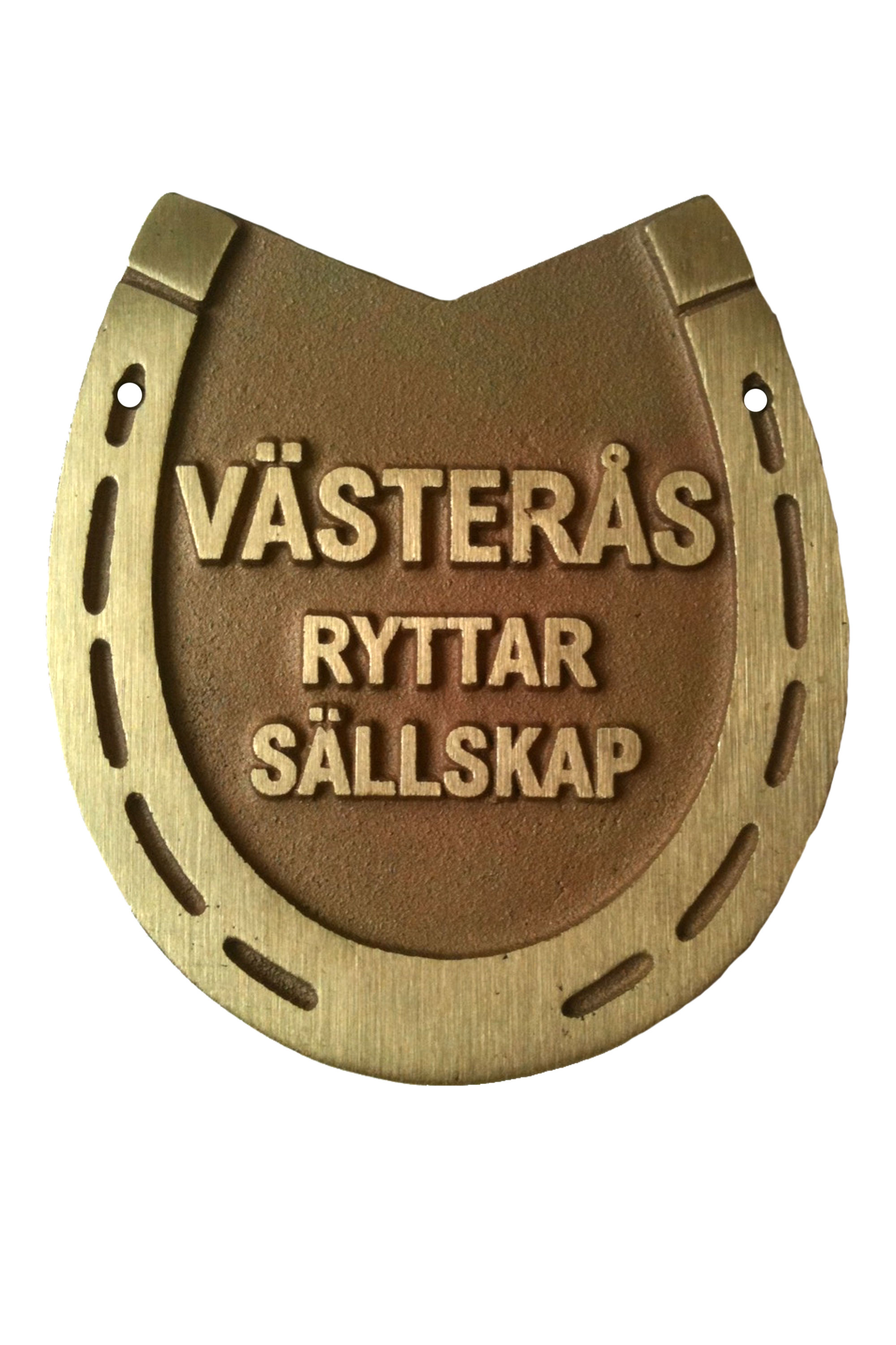 Monomak - Gjuten plakett mässing