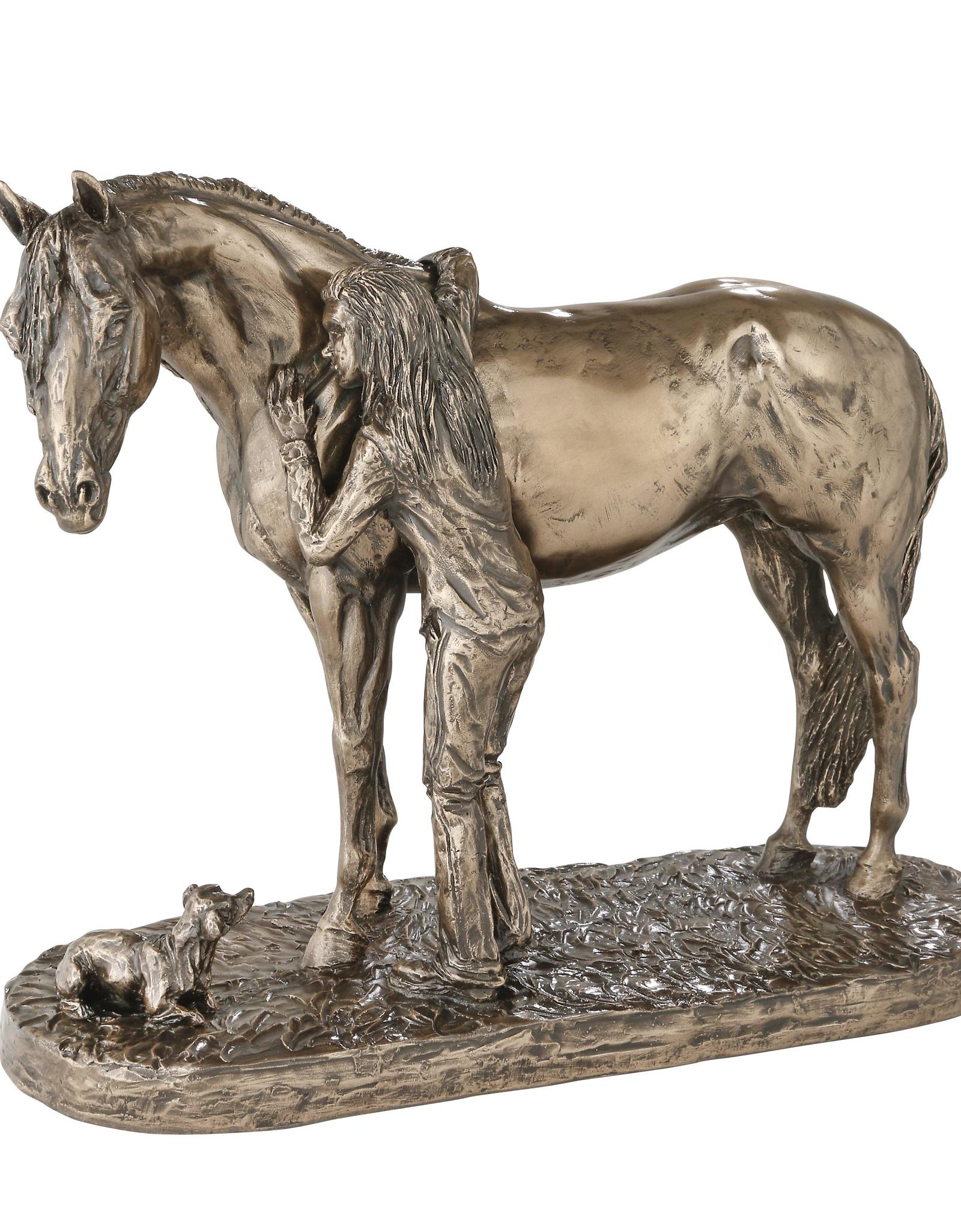 Monomak - Bronsstatyett Bästa vänner