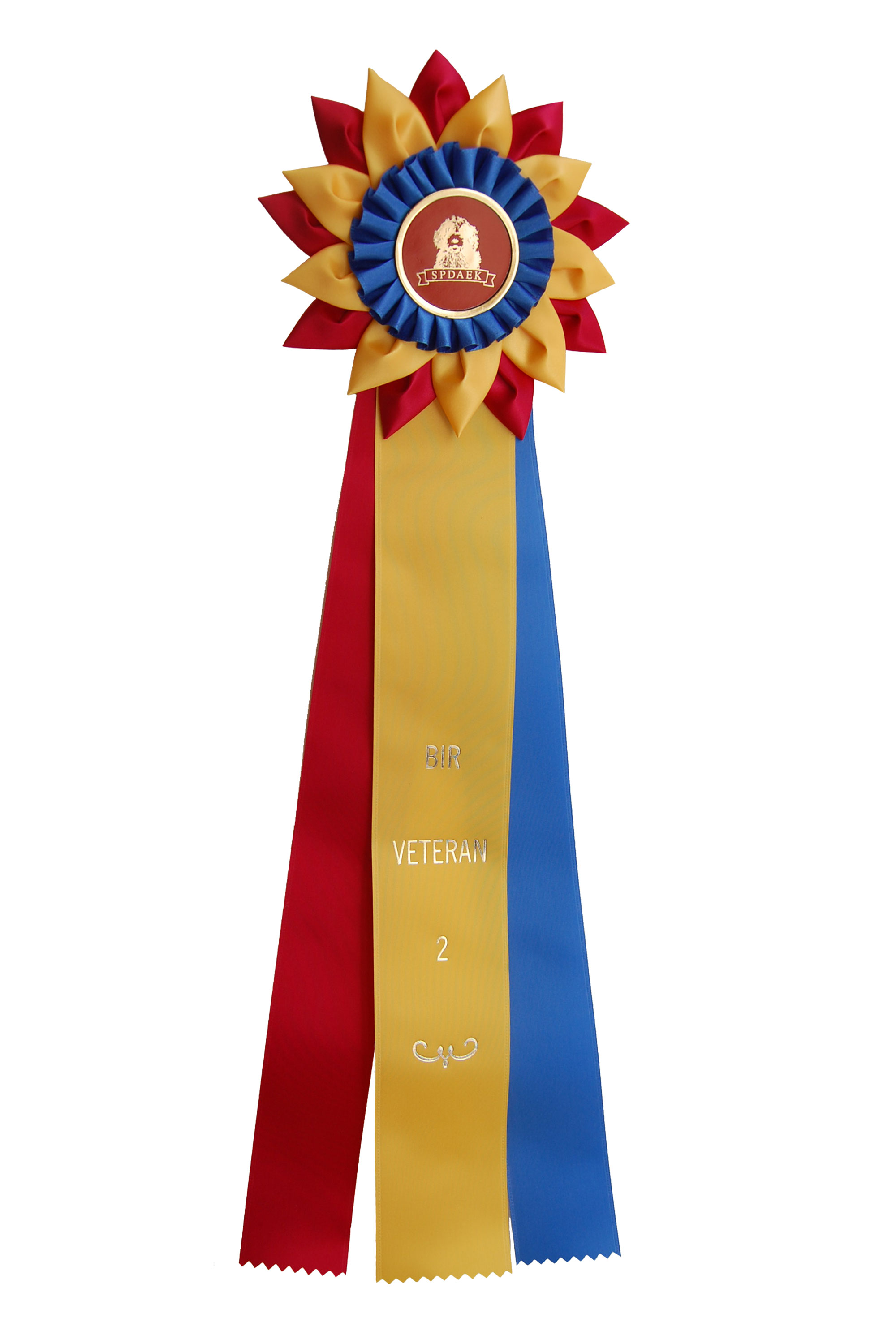 Monomak - 62230 - Rosette für Pferd, Hund, Veranstaltung, 56 cm