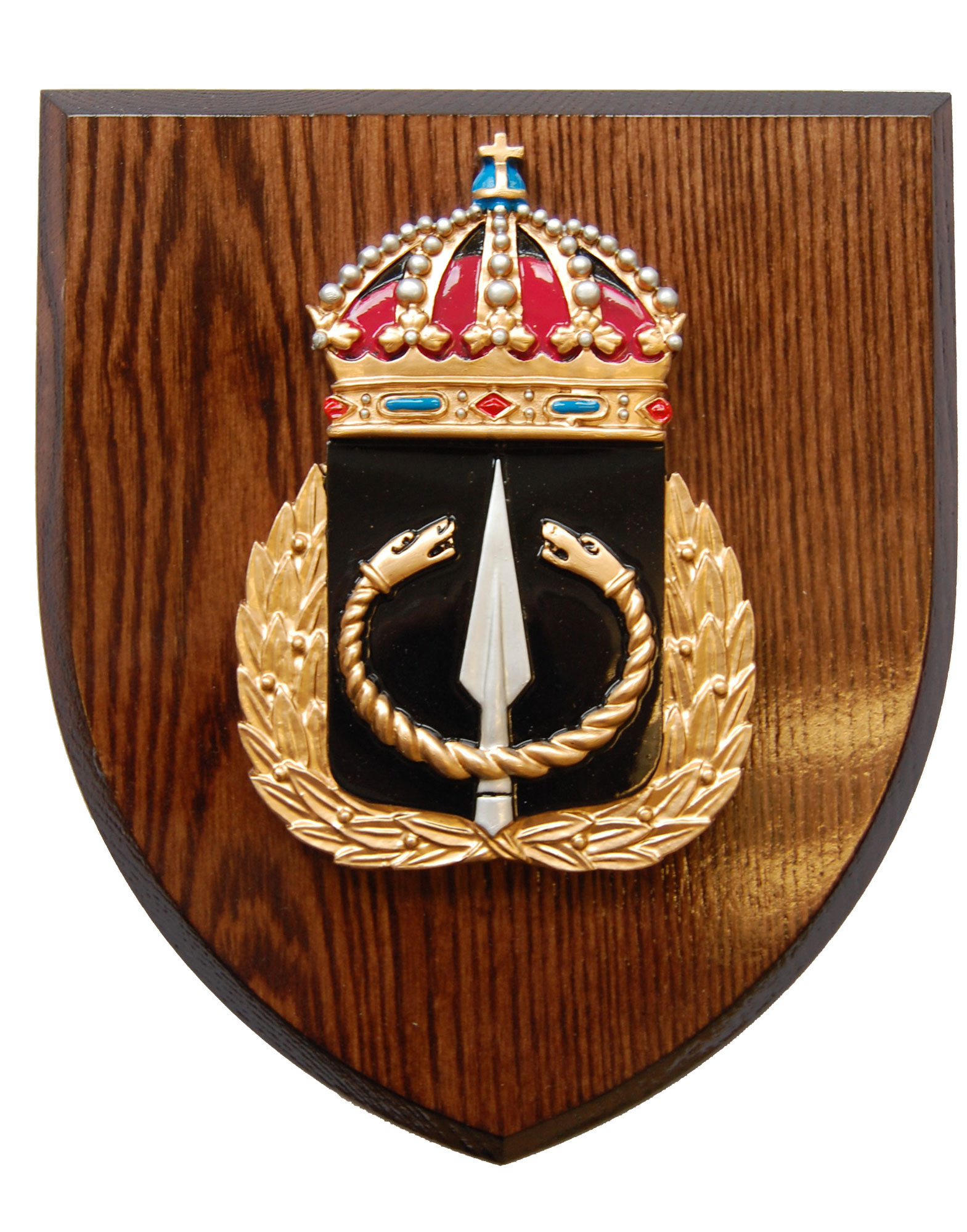 Monomak - Vapensköld, 3-dim, 17,5x15 cm