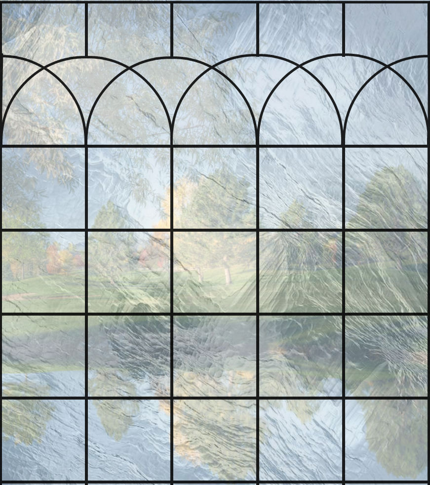 Hermosa hecha a mano vidrieras.