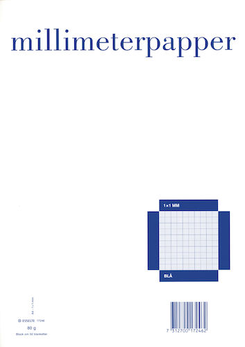 STORE by Chalmers Studentkår - Millimeter Block A4