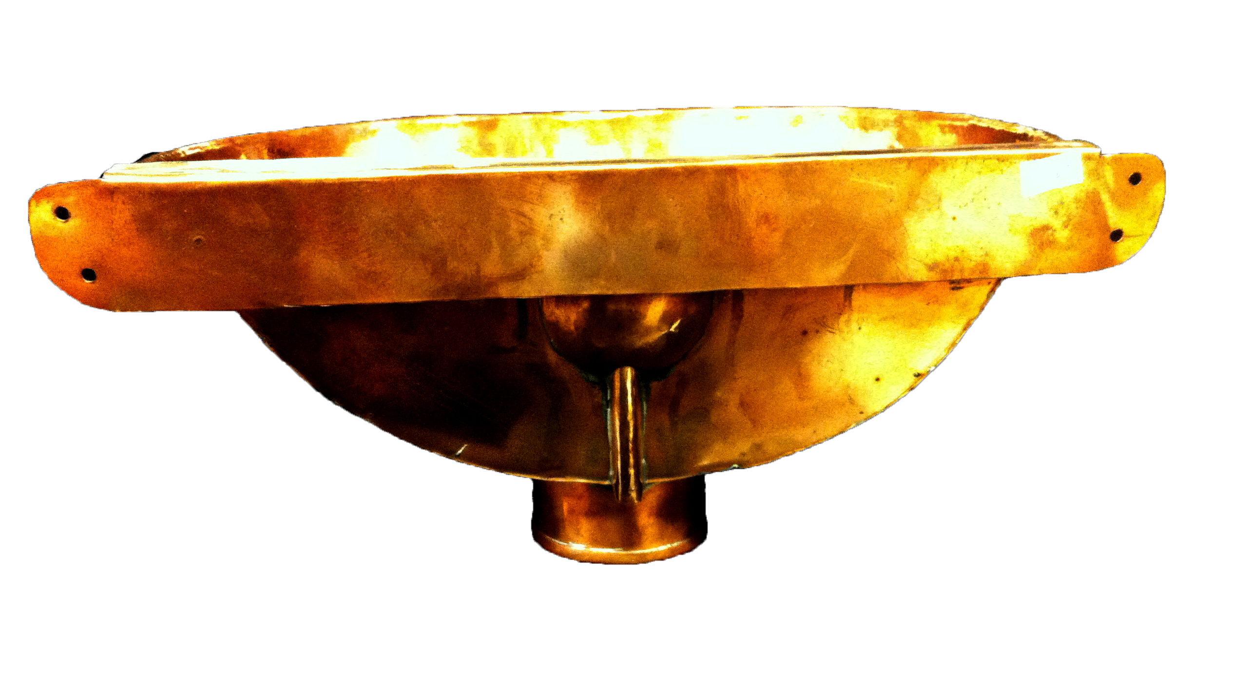 Copper basin wall hung - sidsid.se