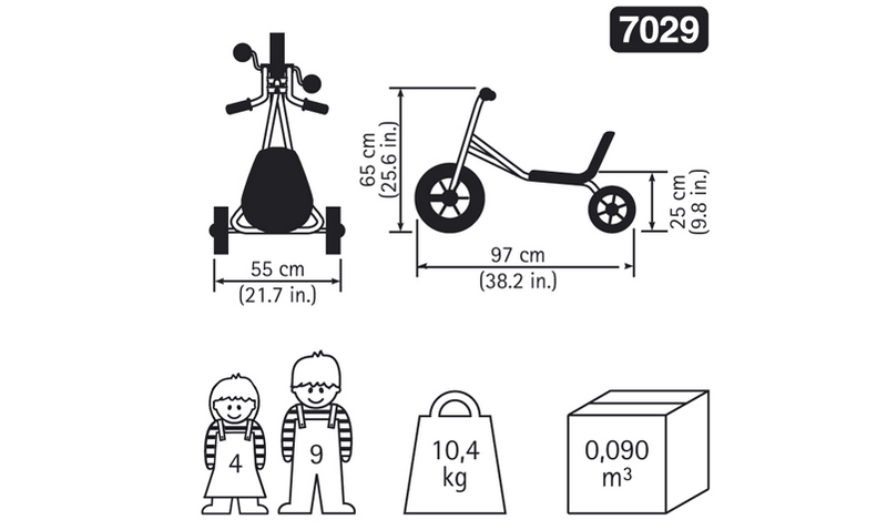 RABO trehjuling Rider - Lekute.se