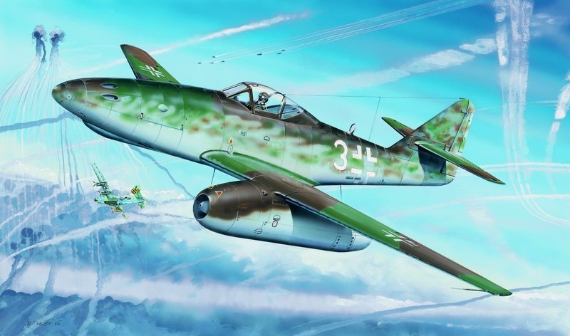 1/32 Messerschmitt Me 262 A-1A (w. R4M Rocket) - Alhobby.se