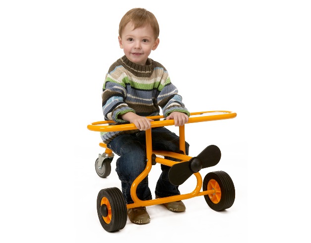 RABO springcykel/-trehjuling flygplan - Lekute.se