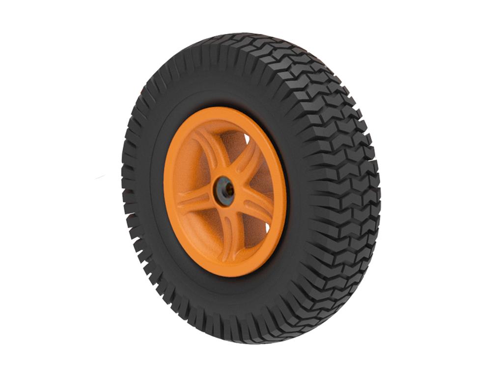BERG WHEEL 5-SPOKE ORANGE 4.80/400-8 BLOCK - Lekute.se