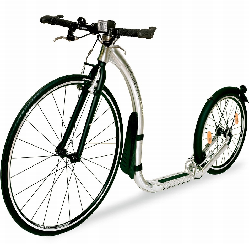 KICKBIKE sparkcykel Race Max 20D silver - Kickbike.se