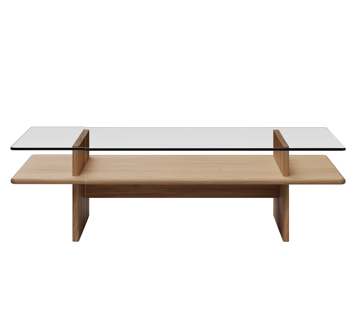 Parallel Coffee table120 x 60 cm ek Woud - Solheminredning.se
