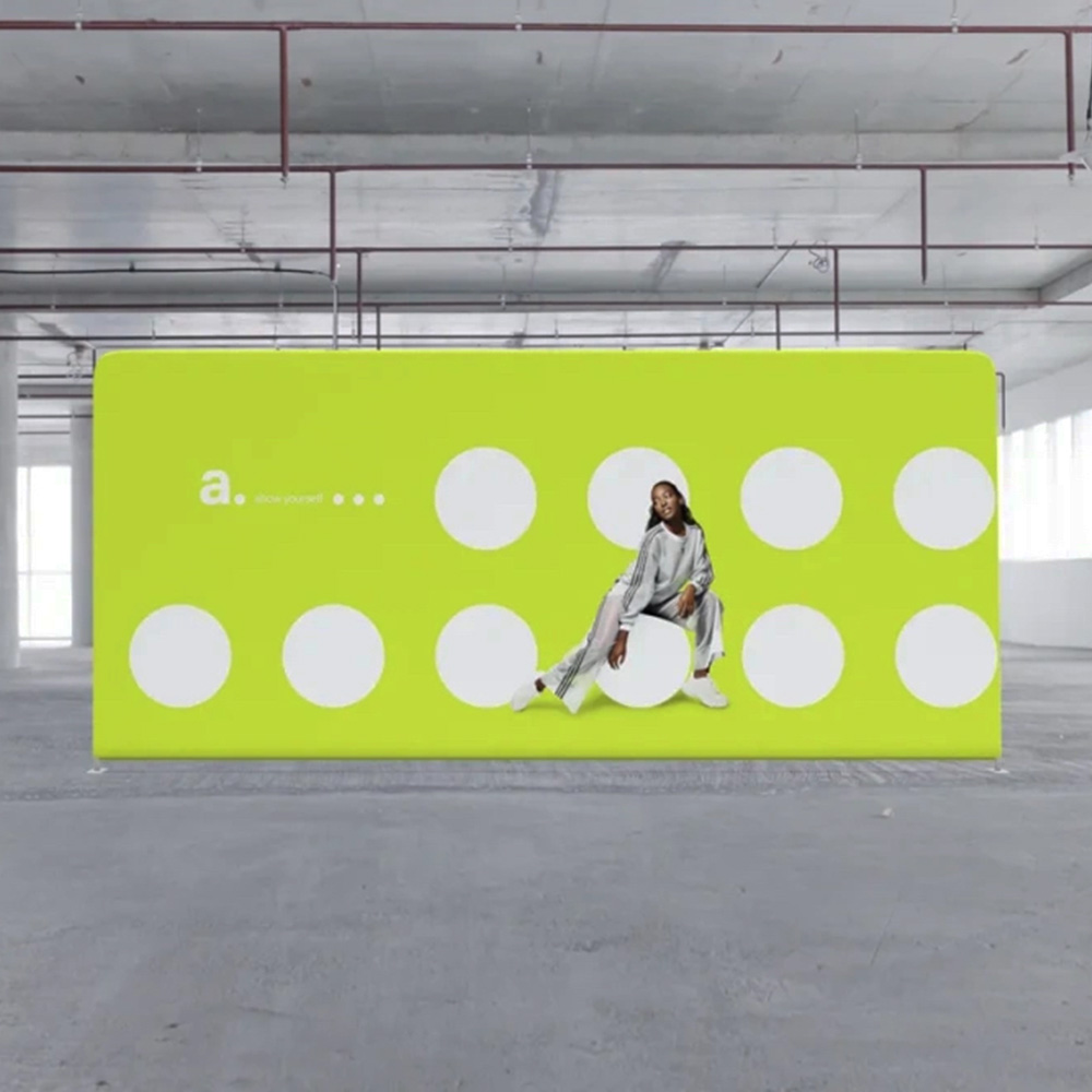 Mässvägg Softwall Rak - Display Projekt