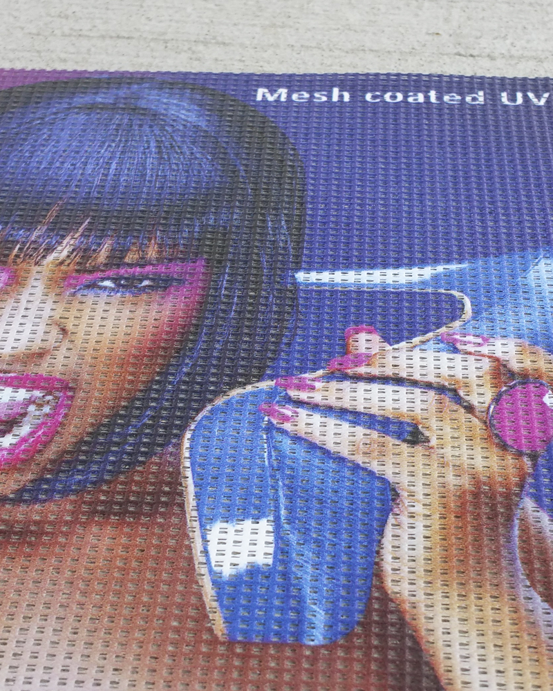 Banderoll Mesh - Display Projekt