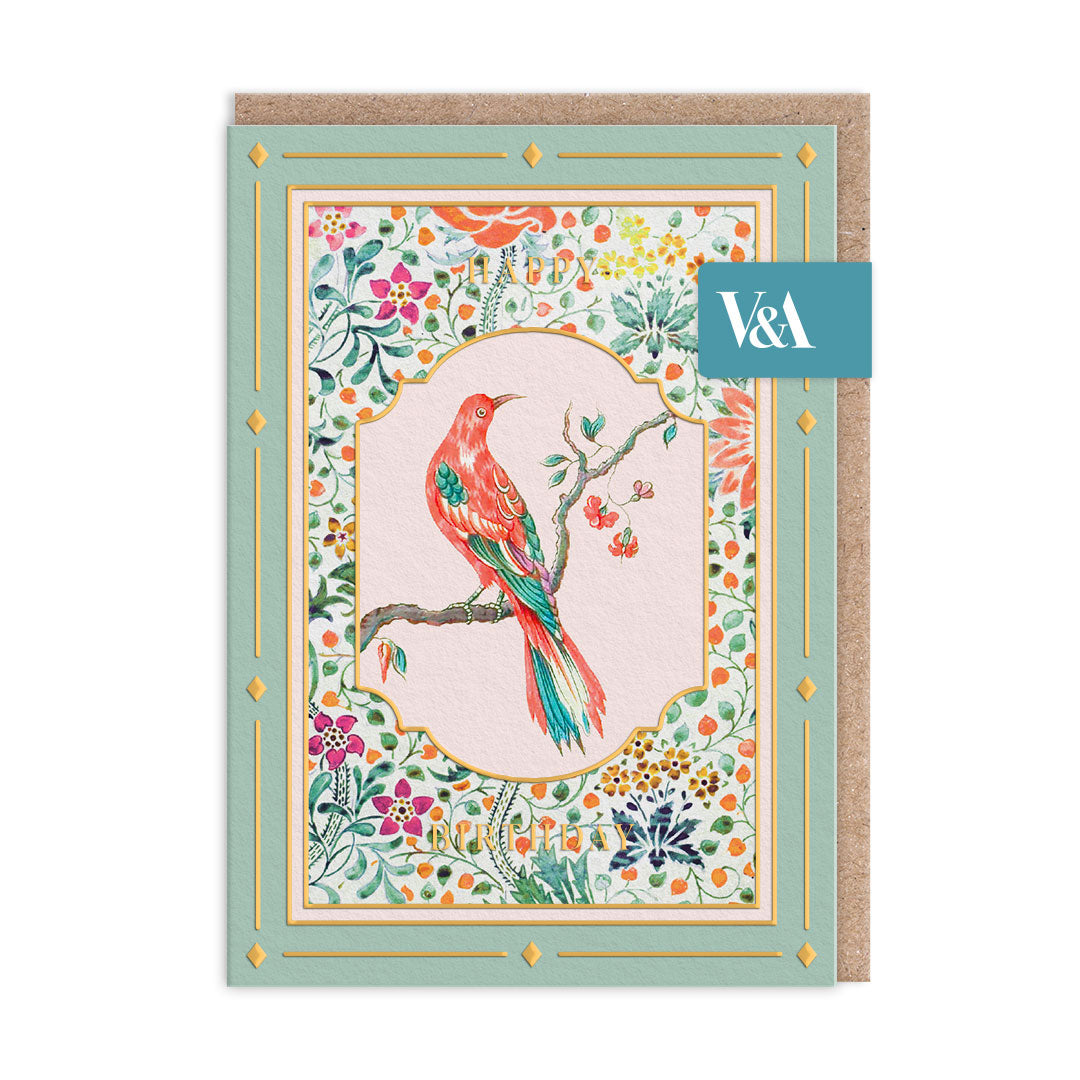 Cottagecore Bird on a Branch Greeting Card (12605) - paperme.se