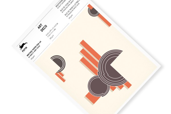Art Deco, A4 Writing Paper&Notepad - paperme.se