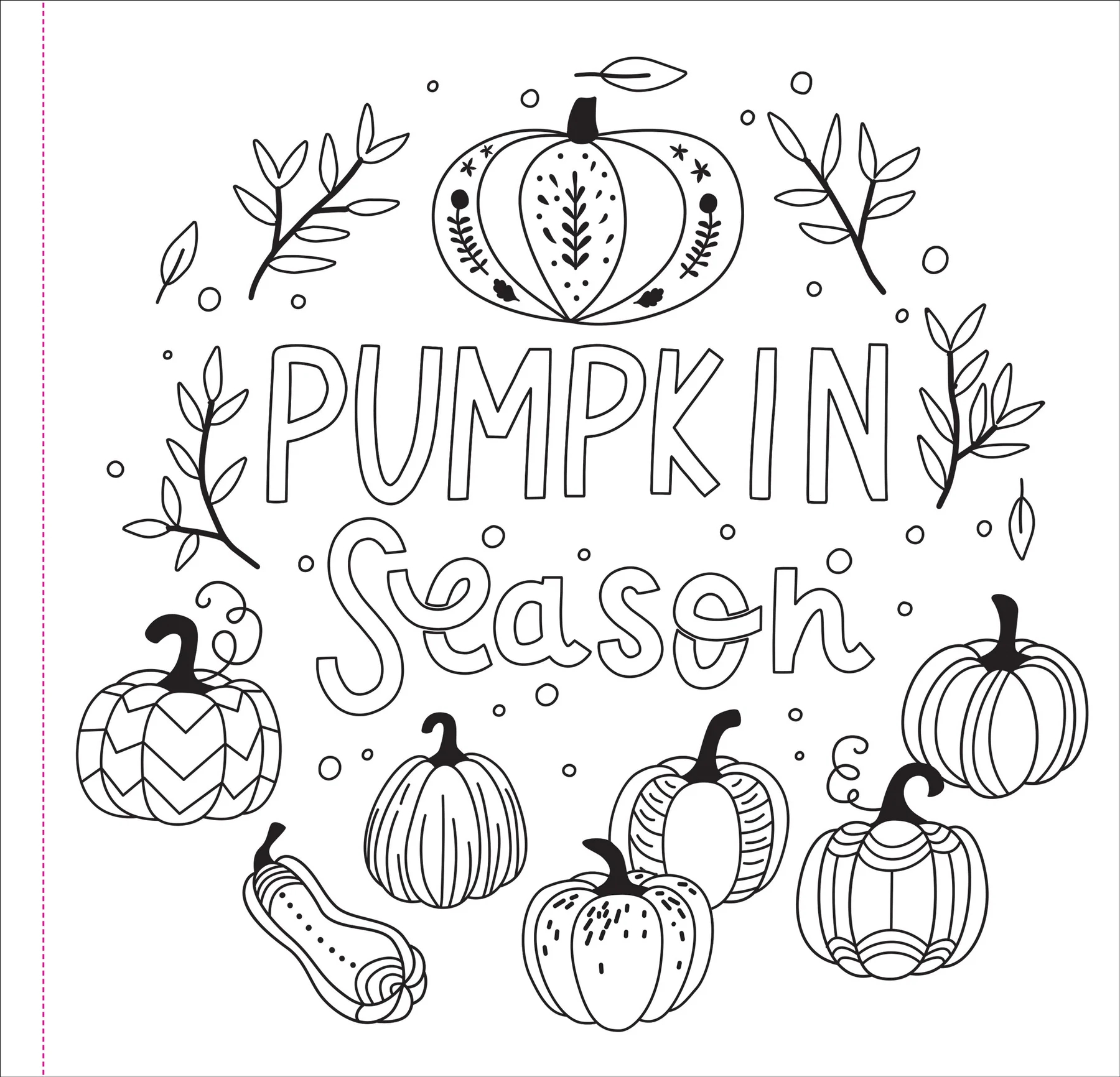 Autumn Dreams Adult Coloring Book - paperme.se