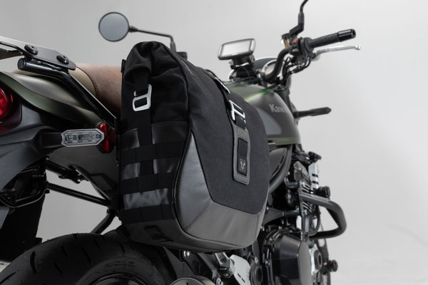 Legend Gear side bag set. Kawasaki Z900RS/ Cafe (17- Black - Adventuremc.se