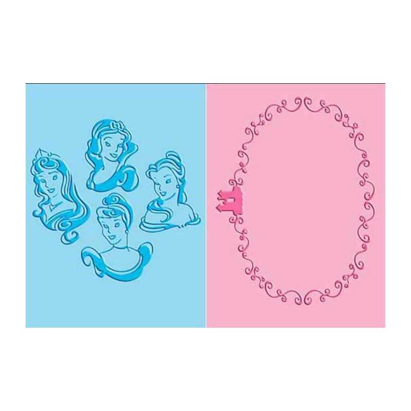 Provo Craft Cuttlebug Embossing Folders A2 - Disney Princesses ...