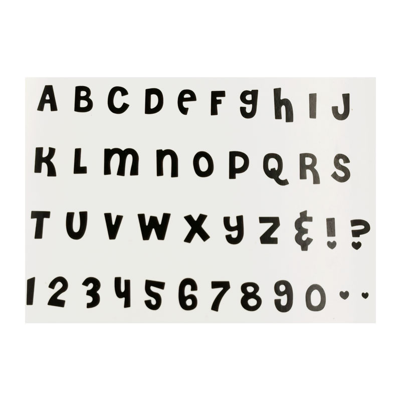 Quickutz Dies Alphabet Set Mini - Sketchbook - BumbleBee's Craft Shop