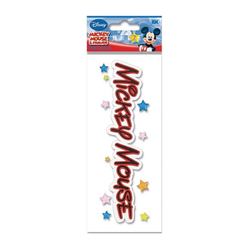 EK Success Disney Dimensional Stickers Title - Mickey Mouse - BumbleBee ...