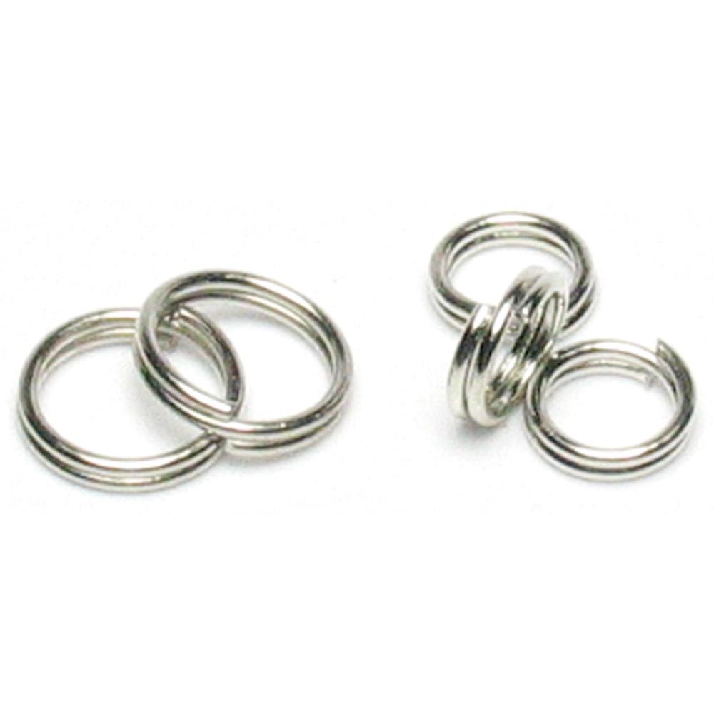 Cousin Basic Metal Findings - Silver Split Rings 6 & 8 mm - BumbleBee's ...