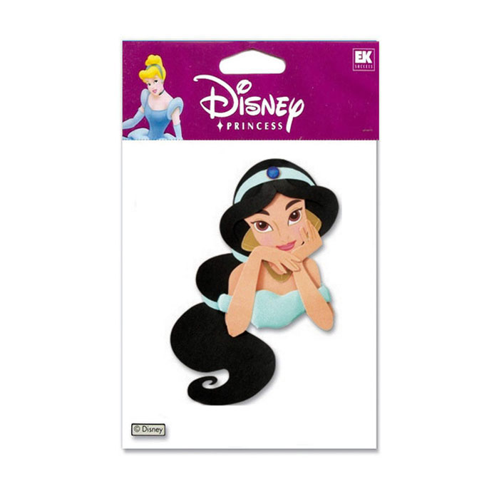 EK Success Disney Dimensional Stickers - Jasmine Portrait - BumbleBee's ...