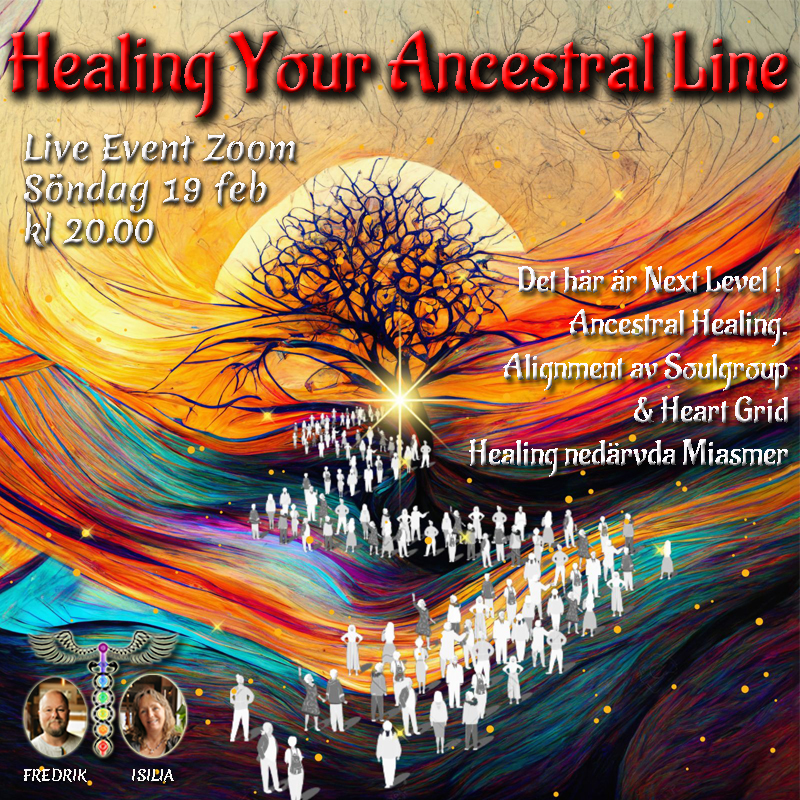 isilia.se - INSPELAT Live Event - Healing Your Ancestral Line