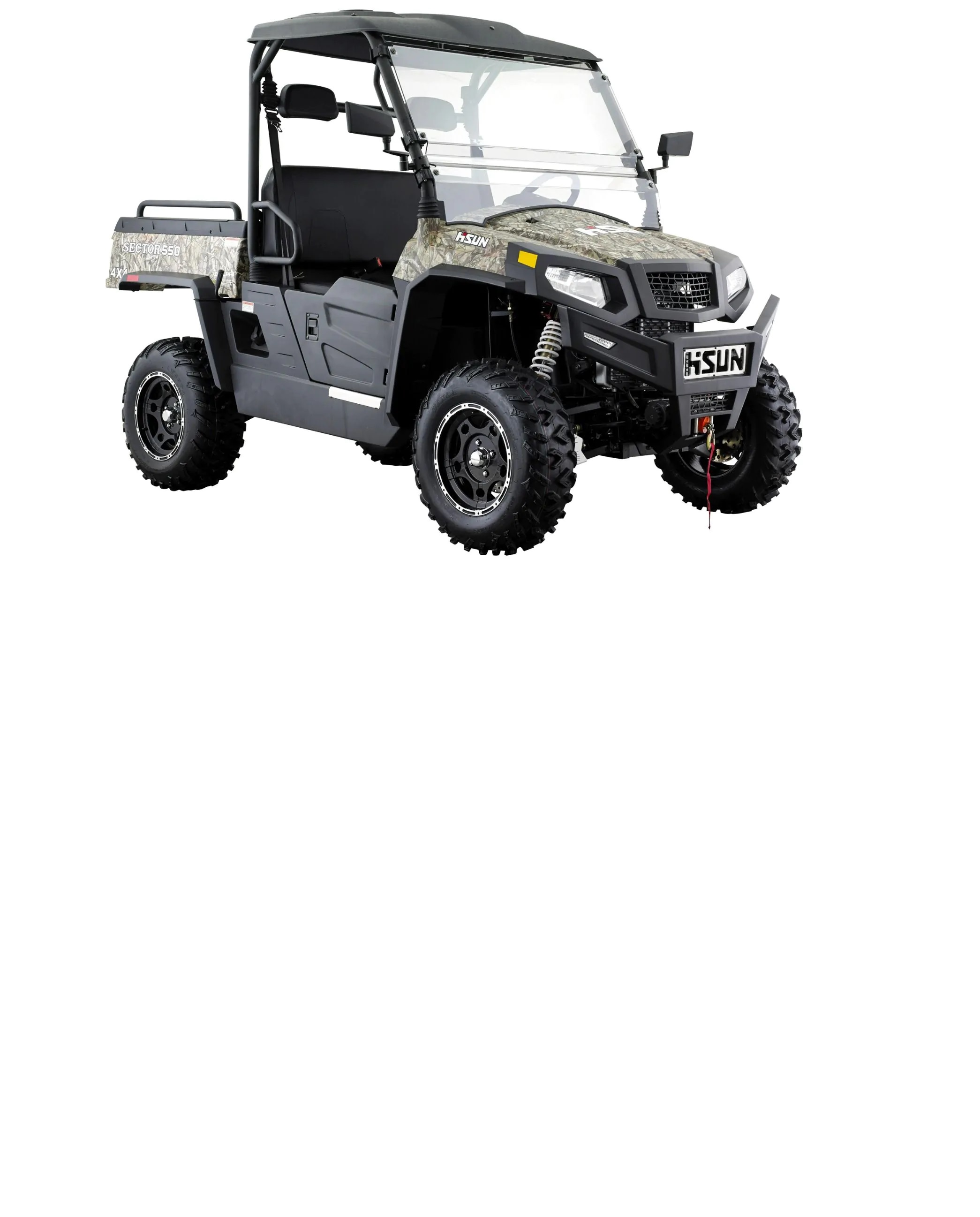 UTV Hisun, elektrisk 4x4 38 kW motor - RC Holm