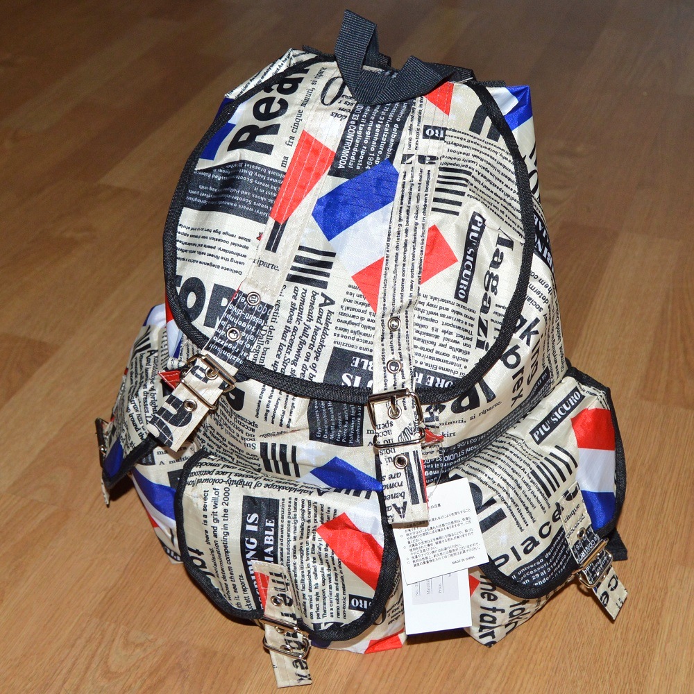 Lilla Japan - Backpack 3 pockets French flag