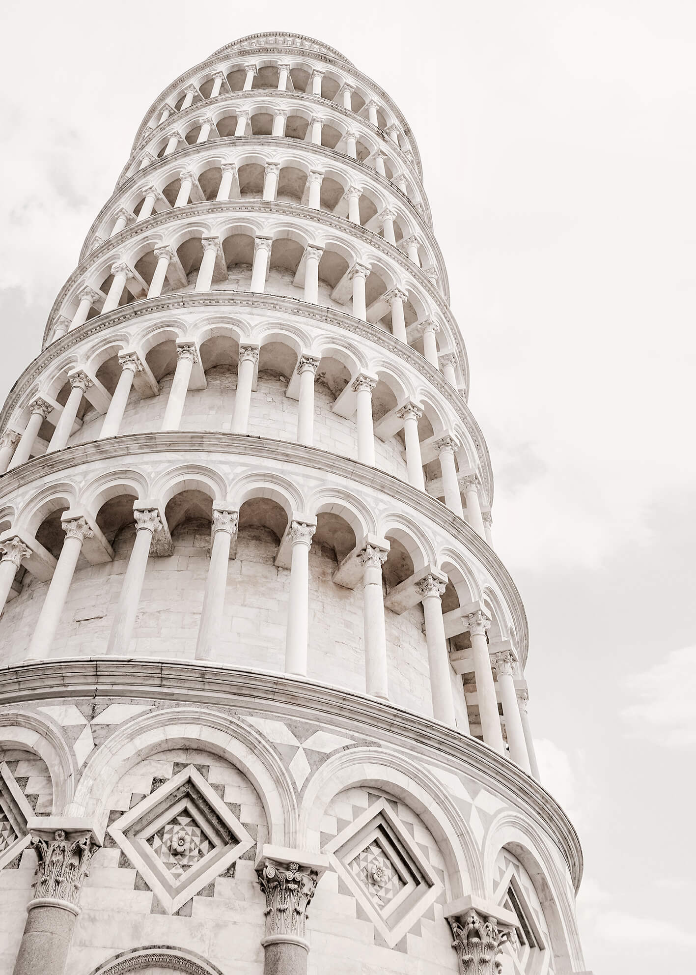 Wall Absorber - Tower of Pisa - | Canvasbutik.com