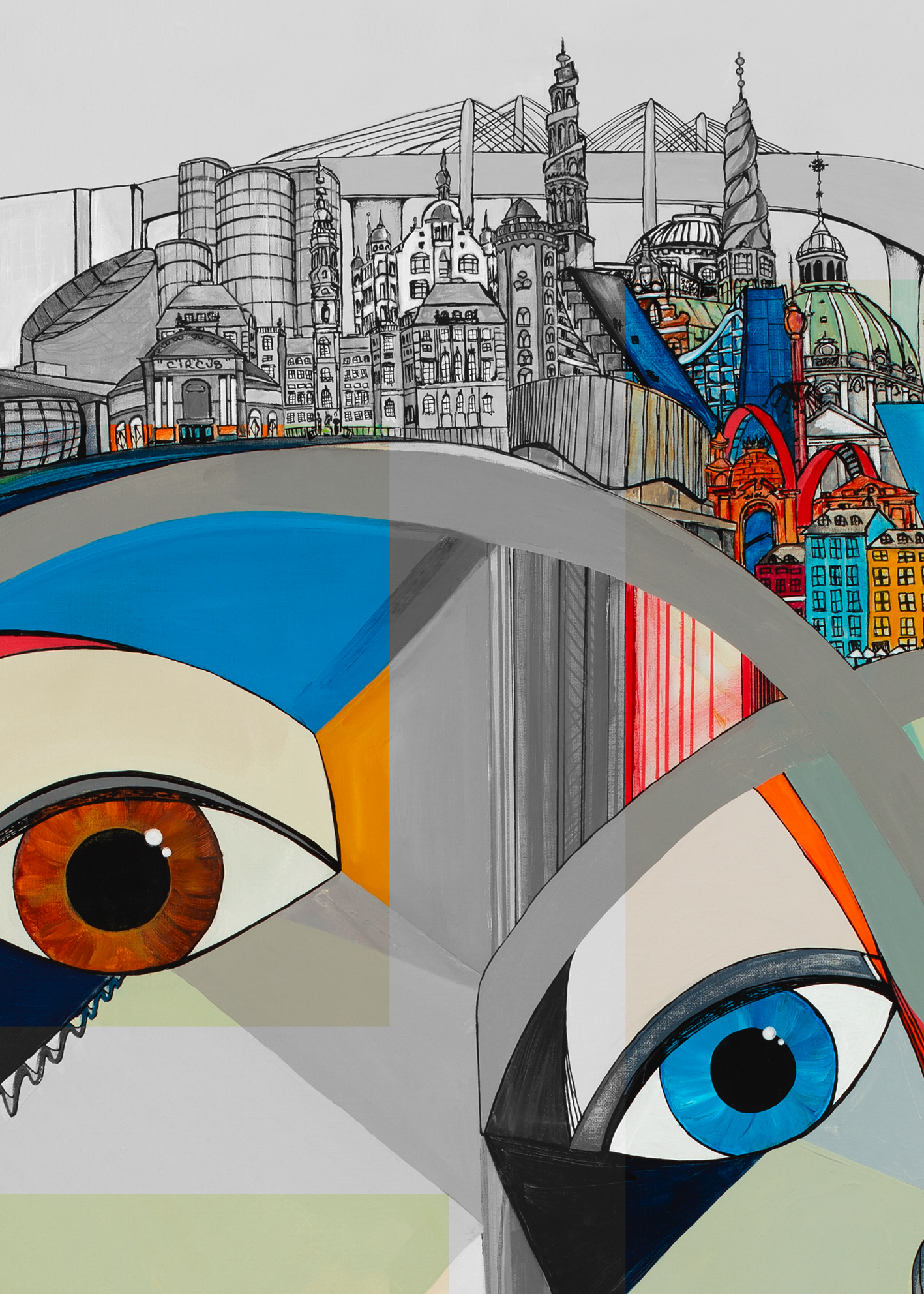 Ljuddämpande tavla - Timeless Geometry Art - | Canvasbutik.se