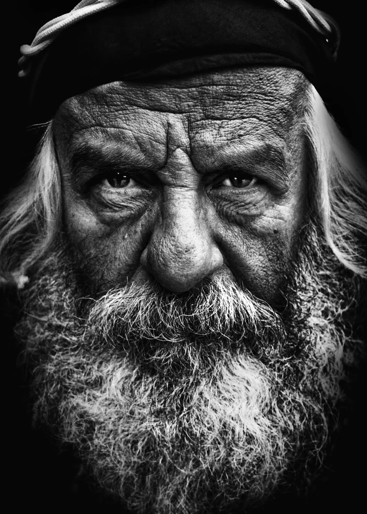 Lyddempende bilde - Gaze of a Thousand Lives - | Canvasbutik.no