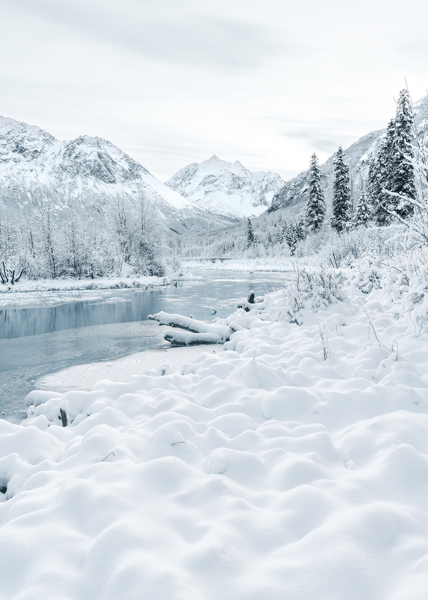 Photo Art - Cold Scenery - | Canvasbutik.com