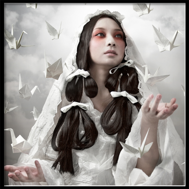 Poster - Goddess of "Origami" - | Canvasbutik.se