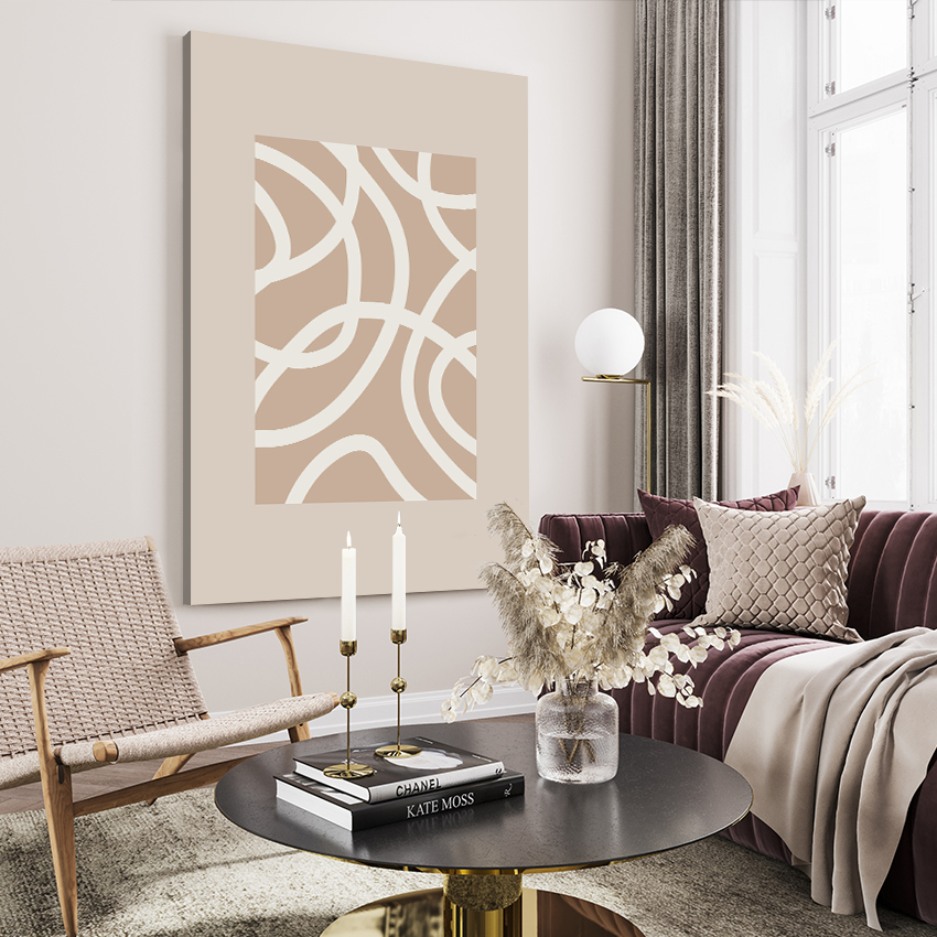 Ljuddämpande tavla - Pattern - | Canvasbutik.se