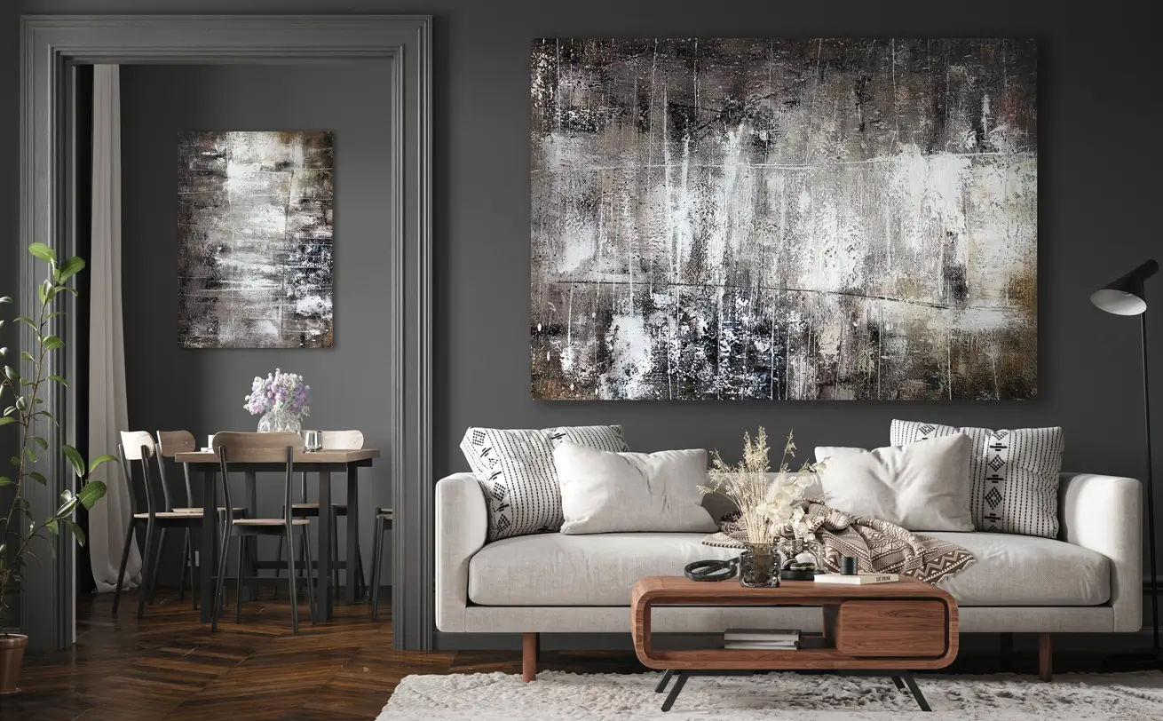 Canvasbutik.nl - Canvas Schilderij - Flower bicycle