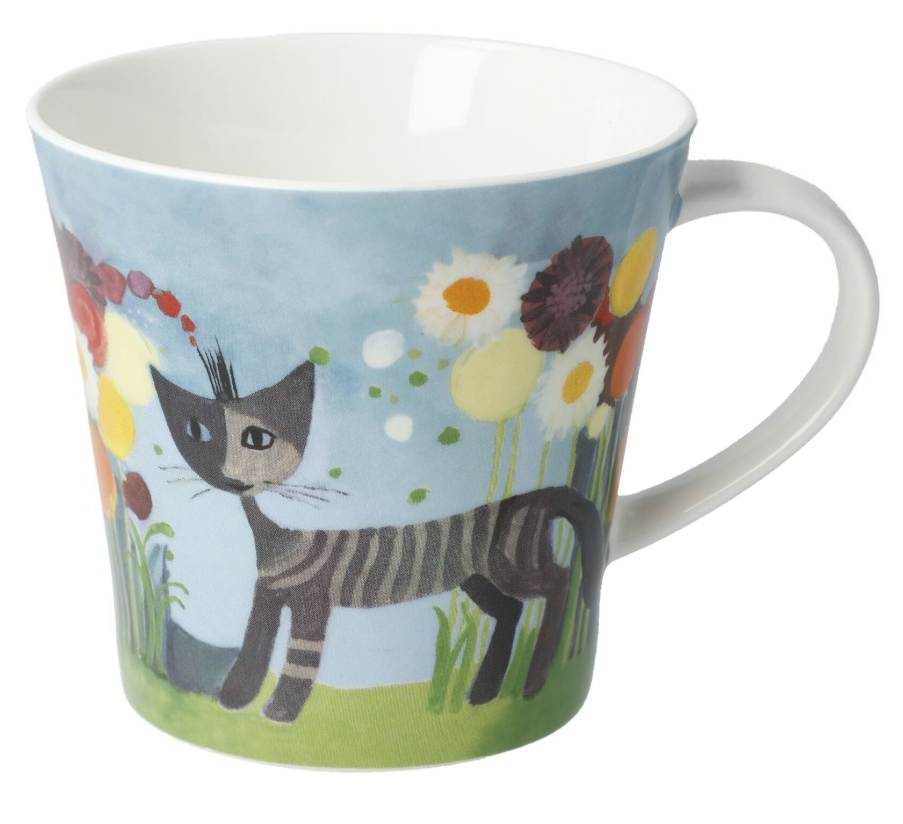 Goebel - Rosina Wachtmeister Katt Mugg - Crisantemo (3,5 dl) - Nellispresenter