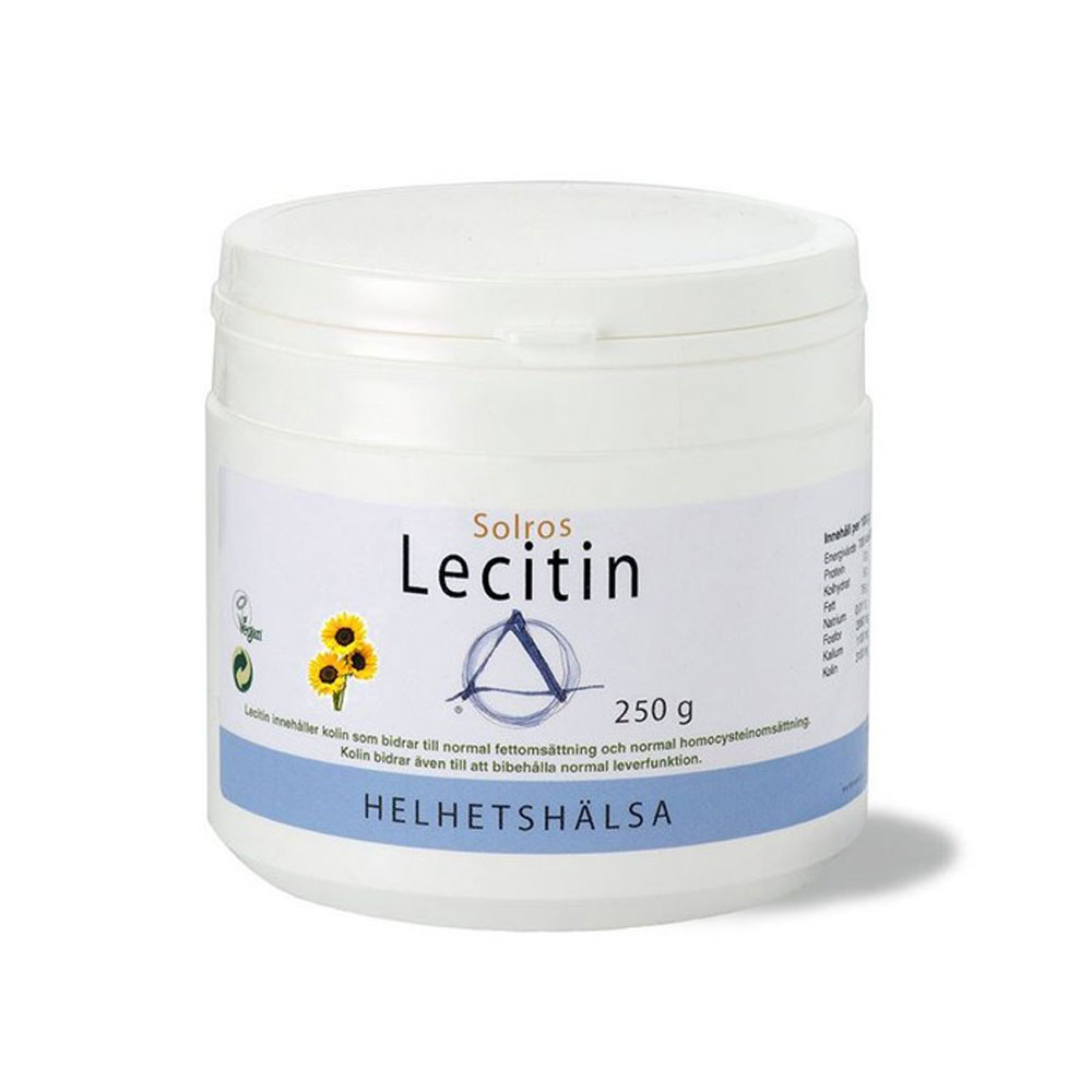Lecitin från solros 250 g Helhetshälsa - MåBra Postorder