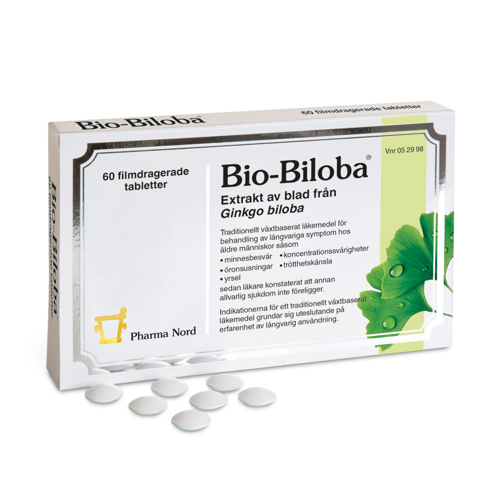 Bio-Biloba 60 tab Pharma Nord - MåBra Postorder