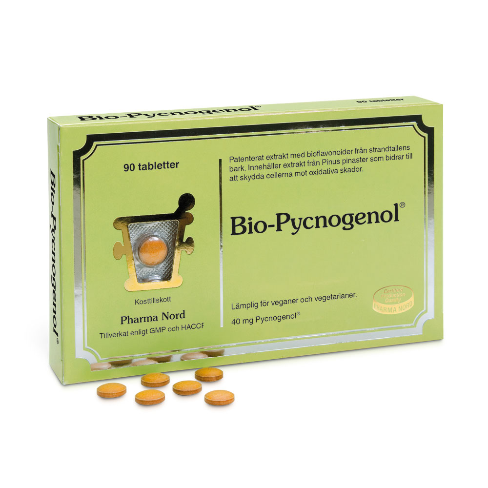 Bio-Pycnogenol 90 tab Pharma Nord - MåBra Postorder